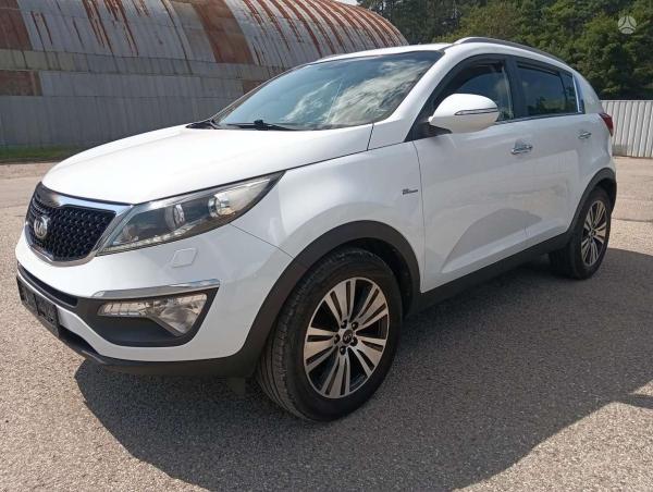 Balts Kia Sportage 2014 Utena, ar dzinēja tilpumu 2.00 L un nobraukumu 245 tūkst. km par 6990 €, foto 1 vietnē AUTOMOTO.COM.LV