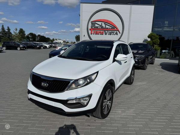 Balts Kia Sportage 2014 Telšiai, ar dzinēja tilpumu 1.69 L un nobraukumu 232 tūkst. km par 8300 €, foto 1 vietnē AUTOMOTO.COM.LV