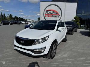 Белый Киа Sportage 2014 в Тельшяй, объемом двигателя 1.69 л и пробегом 232 тыс. км за 8300 €, фото  на AUTOMOTO.COM.LV