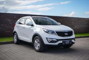 Balts Kia Sportage 2014 Marijampole, ar dzinēja tilpumu 2.00 L un nobraukumu 186 tūkst. km par 8950 €, foto  vietnē AUTOMOTO.COM.LV