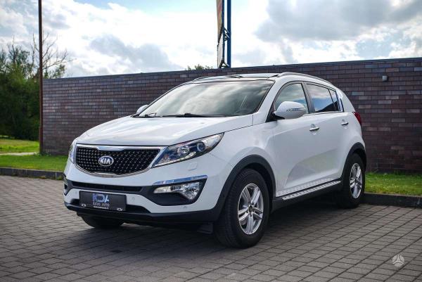 Белый Киа Sportage 2014 в Мариямполе, объемом двигателя 2.00 л и пробегом 186 тыс. км за 8950 €, фото 3 на AUTOMOTO.COM.LV