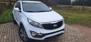 Balts Kia Sportage 2015 Tauragė, ar dzinēja tilpumu 1.69 L un nobraukumu 161 tūkst. km par 6950 €, foto  vietnē AUTOMOTO.COM.LV