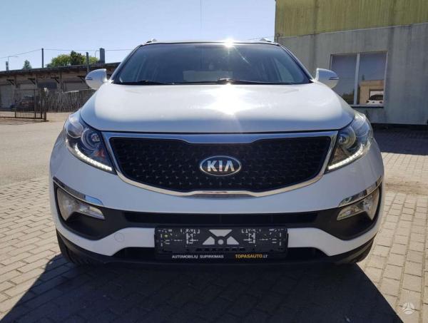 Balts Kia Sportage 2015 Šauļi, ar dzinēja tilpumu 1.69 L un nobraukumu 300 tūkst. km par 6700 €, foto 2 vietnē AUTOMOTO.COM.LV
