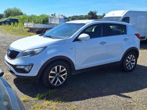 Balts Kia Sportage 2015 Tauragė, ar dzinēja tilpumu 1.69 L un nobraukumu 174 tūkst. km par 7300 €, foto  vietnē AUTOMOTO.COM.LV