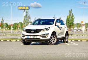 Balts Kia Sportage 2015 Rīga, ar dzinēja tilpumu 1.70 L un nobraukumu 277 tūkst. km par 7490 €, foto  vietnē AUTOMOTO.COM.LV
