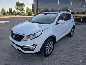White Kia Sportage 2015 in Taurage, with an engine capacity of 1.69 L and mileage of 138 thousand km for 7999 €, photo  on AUTOMOTO.COM.LV