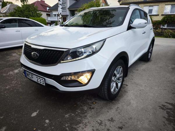 Белый Киа Sportage 2015 в Шяуляй, объемом двигателя 2.00 л и пробегом 177 тыс. км за 10500 €, фото 8 на AUTOMOTO.COM.LV