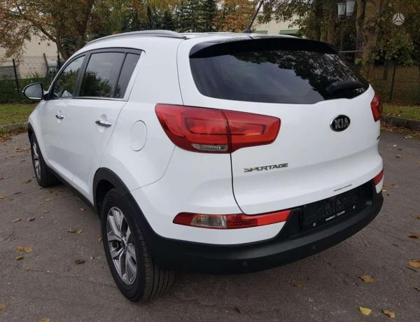 Balts Kia Sportage 2015 Šauļi, ar dzinēja tilpumu 1.69 L un nobraukumu 300 tūkst. km par 6500 €, foto 9 vietnē AUTOMOTO.COM.LV