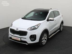 White Kia Sportage 2016 in Vilnius, with an engine capacity of 1.60 L and mileage of 158 thousand km for 15899 €, photo  on AUTOMOTO.COM.LV