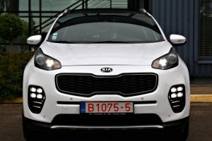 Balts Kia Sportage 2016 Rīga, ar dzinēja tilpumu 2.00 L un nobraukumu 140 tūkst. km par 11800 €, foto  vietnē AUTOMOTO.COM.LV