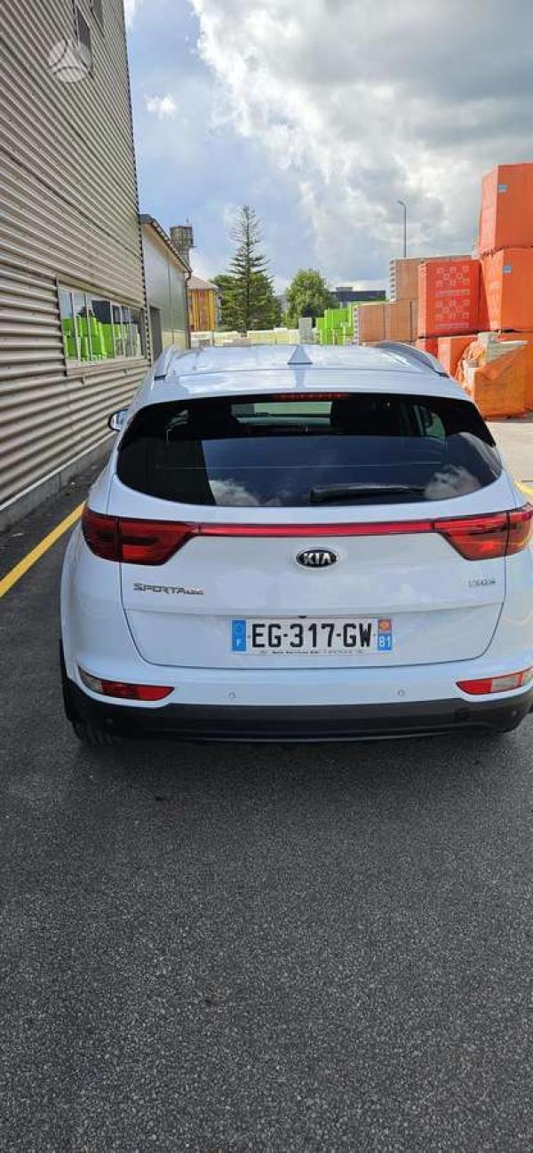Balts Kia Sportage 2016 Tauragė, ar dzinēja tilpumu 1.69 L un nobraukumu 194 tūkst. km par 9850 €, foto 7 vietnē AUTOMOTO.COM.LV