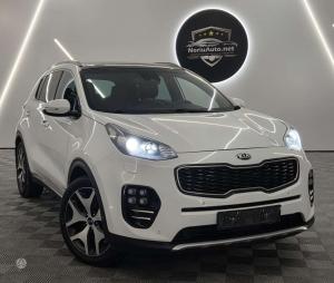 White Kia Sportage 2016 in Marijampole, with an engine capacity of 2.00 L and mileage of 249 thousand km for 12650 €, photo  on AUTOMOTO.COM.LV