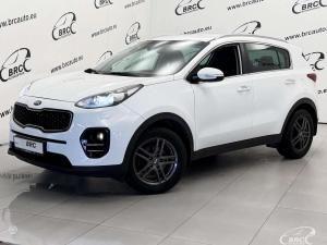White Kia Sportage 2016 in Vilnius, with an engine capacity of 1.69 L and mileage of 285 thousand km for 7900 €, photo 1 on AUTOMOTO.COM.LV