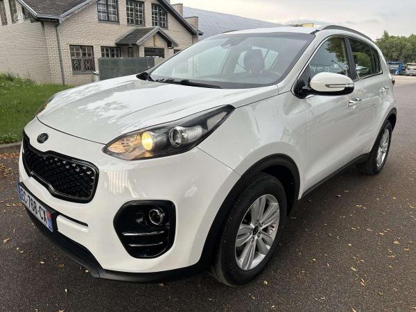 Белый Киа Sportage 2016 в Таураге, объемом двигателя 1.69 л и пробегом 187 тыс. км за 9200 €, фото 1 на AUTOMOTO.COM.LV