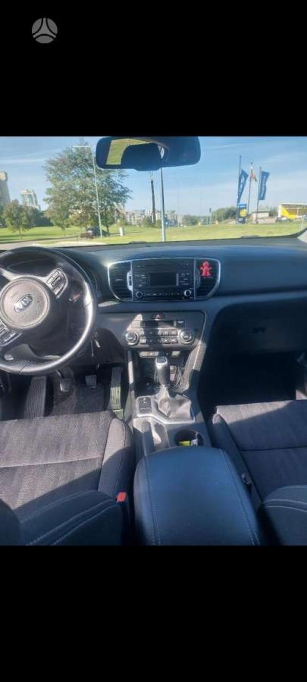 Balts Kia Sportage 2016 Elektrėnai, ar dzinēja tilpumu 1.59 L un nobraukumu 235 tūkst. km par 7500 €, foto 6 vietnē AUTOMOTO.COM.LV