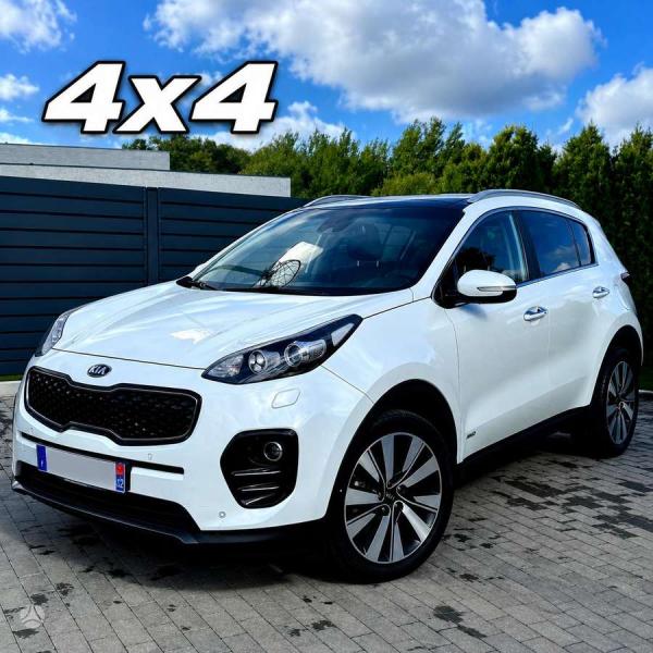 Белый Киа Sportage 2016 в Каунас, объемом двигателя 2.00 л и пробегом 168 тыс. км за 12900 €, фото 1 на AUTOMOTO.COM.LV