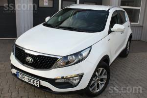 Белый Киа Sportage 2016 в Рига, объемом двигателя 2.00 л и пробегом 41 тыс. км за 12950 €, фото  на AUTOMOTO.COM.LV