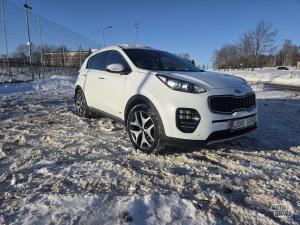 Белый Киа Sportage 2017 в Ионава, объемом двигателя 2.00 л и пробегом 225 тыс. км за 12700 €, фото  на AUTOMOTO.COM.LV
