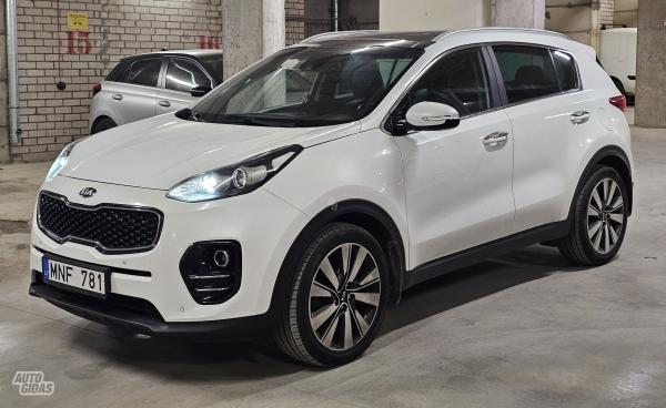 Balts Kia Sportage 2017 Viļņa, ar dzinēja tilpumu 1.70 L un nobraukumu 303 tūkst. km par 11300 €, foto 1 vietnē AUTOMOTO.COM.LV