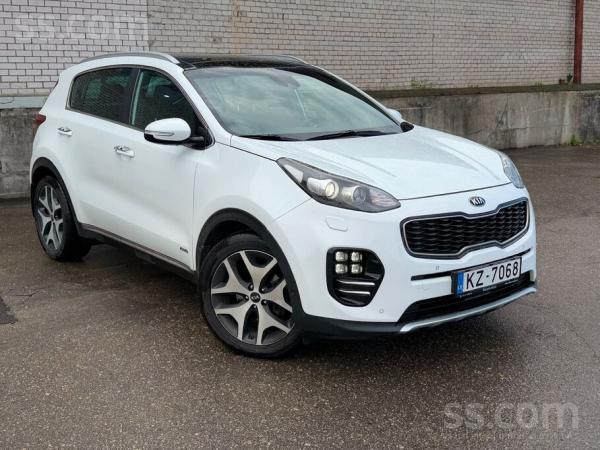 Белый Киа Sportage 2017 в Рига, объемом двигателя 2.00 л и пробегом 116 тыс. км за 14800 €, фото 1 на AUTOMOTO.COM.LV