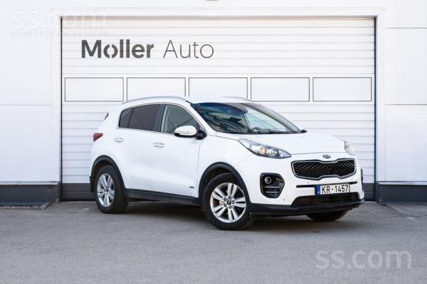 White Kia Sportage 2017 in Riga, with an engine capacity of 2.00 L and mileage of 125 thousand km for 11950 €, photo 2 on AUTOMOTO.COM.LV