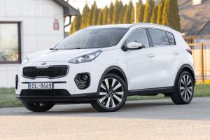 Белый Киа Sportage 2017 в Елгава, объемом двигателя 1.70 л и пробегом 0 тыс. км за 10950 €, фото  на AUTOMOTO.COM.LV