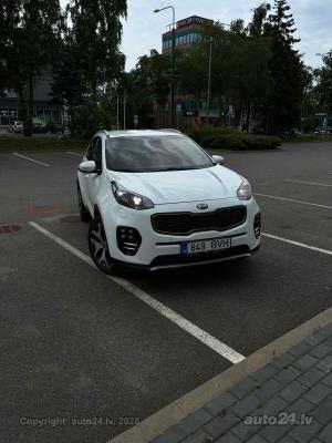 Balts Kia Sportage 2017 Tallina, ar dzinēja tilpumu 1.60 L un nobraukumu 115 tūkst. km par 15000 €, foto  vietnē AUTOMOTO.COM.LV