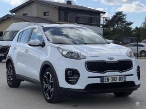 Белый Киа Sportage 2017 в Таураге, объемом двигателя 1.69 л и пробегом 240 тыс. км за 8800 €, фото  на AUTOMOTO.COM.LV