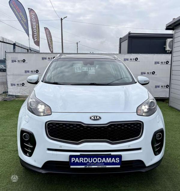 Белый Киа Sportage 2017 в Паневежис, объемом двигателя 1.69 л и пробегом 161 тыс. км за 11800 €, фото 2 на AUTOMOTO.COM.LV