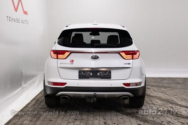 White Kia Sportage 2017 in Tartu, with an engine capacity of 1.60 L and mileage of 97 thousand km for 13898 €, photo 7 on AUTOMOTO.COM.LV