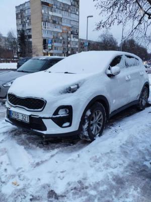 Balts Kia Sportage 2018 Viļņa, ar dzinēja tilpumu 1.60 L un nobraukumu 180 tūkst. km par 7200 €, foto  vietnē AUTOMOTO.COM.LV