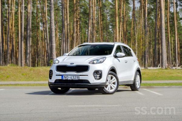 Белый Киа Sportage 2018 в Рига, объемом двигателя 1.60 л и пробегом 251 тыс. км за 9590 €, фото 1 на AUTOMOTO.COM.LV