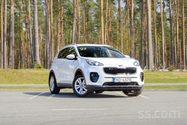 Белый Киа Sportage 2018 в Рига, объемом двигателя 1.60 л и пробегом 251 тыс. км за 9590 €, фото 2 на AUTOMOTO.COM.LV