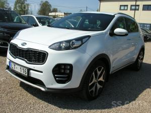 Белый Киа Sportage 2018 в Рига, объемом двигателя 2.00 л и пробегом 119 тыс. км за 14990 €, фото  на AUTOMOTO.COM.LV