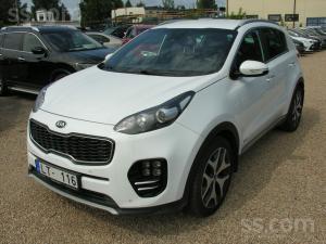 Kia Sportage 2018 Rīga vietnē Balts Kia Sportage 2018 Rīga, ar dzinēja tilpumu 2.00 L un nobraukumu 119 tūkst. km par 14850 €, foto 1 vietnē AUTOMOTO.COM.LV
