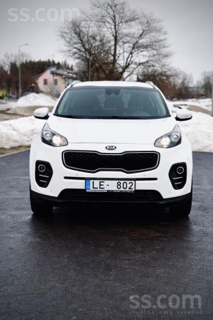 White Kia Sportage 2018 in Jekabpils, with an engine capacity of 1.60 L and mileage of 101 thousand km for 13500 €, photo  on AUTOMOTO.COM.LV