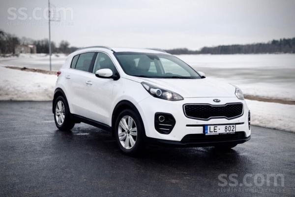 Balts Kia Sportage 2018 Jēkabpils, ar dzinēja tilpumu 1.60 L un nobraukumu 101 tūkst. km par 13500 €, foto 2 vietnē AUTOMOTO.COM.LV