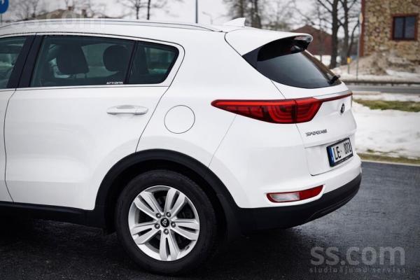 Balts Kia Sportage 2018 Jēkabpils, ar dzinēja tilpumu 1.60 L un nobraukumu 101 tūkst. km par 13500 €, foto 6 vietnē AUTOMOTO.COM.LV