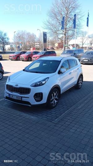 Balts Kia Sportage 2018 Rīga, ar dzinēja tilpumu 2.00 L un nobraukumu 116 tūkst. km par 16000 €, foto  vietnē AUTOMOTO.COM.LV
