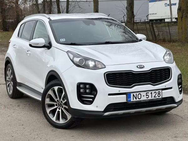 Белый Киа Sportage 2018 в Рига, объемом двигателя 1.60 л и пробегом 169 тыс. км за 12500 €, фото 1 на AUTOMOTO.COM.LV