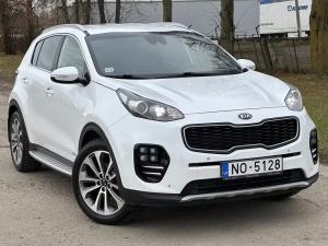 White Kia Sportage 2018 in Riga, with an engine capacity of 1.60 L and mileage of 169 thousand km for 12500 €, photo  on AUTOMOTO.COM.LV