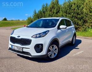 Белый Киа Sportage 2018 в Рига, объемом двигателя 1.60 л и пробегом 82 тыс. км за 12800 €, фото  на AUTOMOTO.COM.LV