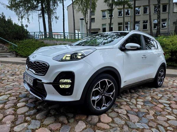 Белый Киа Sportage 2018 в Утена, объемом двигателя 1.59 л и пробегом 105 тыс. км за 13900 €, фото 2 на AUTOMOTO.COM.LV