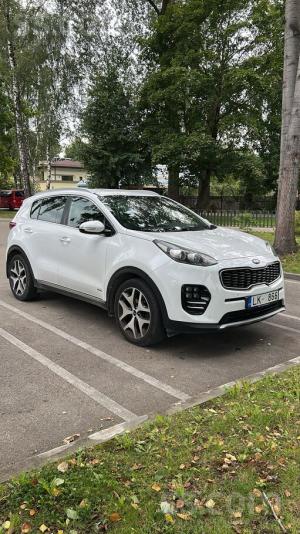Белый Киа Sportage 2018 в Рига, объемом двигателя 2.00 л и пробегом 120 тыс. км за 14950 €, фото  на AUTOMOTO.COM.LV