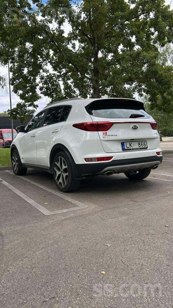 Белый Киа Sportage 2018 в Рига, объемом двигателя 2.00 л и пробегом 120 тыс. км за 14950 €, фото 3 на AUTOMOTO.COM.LV