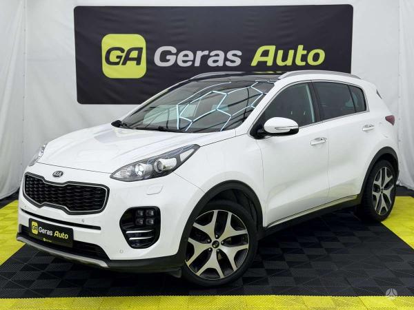 Balts Kia Sportage 2018 Viļņa, ar dzinēja tilpumu 1.69 L un nobraukumu 140 tūkst. km par 14490 €, foto 1 vietnē AUTOMOTO.COM.LV