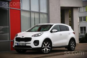 Balts Kia Sportage 2018 Rīga, ar dzinēja tilpumu 2.00 L un nobraukumu 186 tūkst. km par 11995 €, foto  vietnē AUTOMOTO.COM.LV