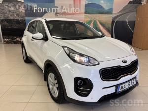 White Kia Sportage 2019 in Riga, with an engine capacity of 2.00 L and mileage of 150 thousand km for 11900 €, photo  on AUTOMOTO.COM.LV