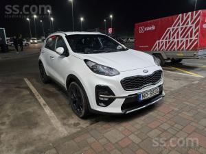 White Kia Sportage 2020 in Riga, with an engine capacity of 1.60 L and mileage of 92 thousand km for 17200 €, photo  on AUTOMOTO.COM.LV
