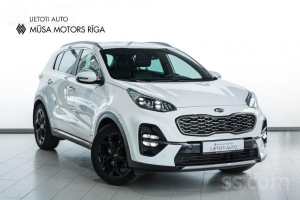 White Kia Sportage 2020 in Riga, with an engine capacity of 1.60 L and mileage of 94 thousand km for 17900 €, photo 9 on AUTOMOTO.COM.LV